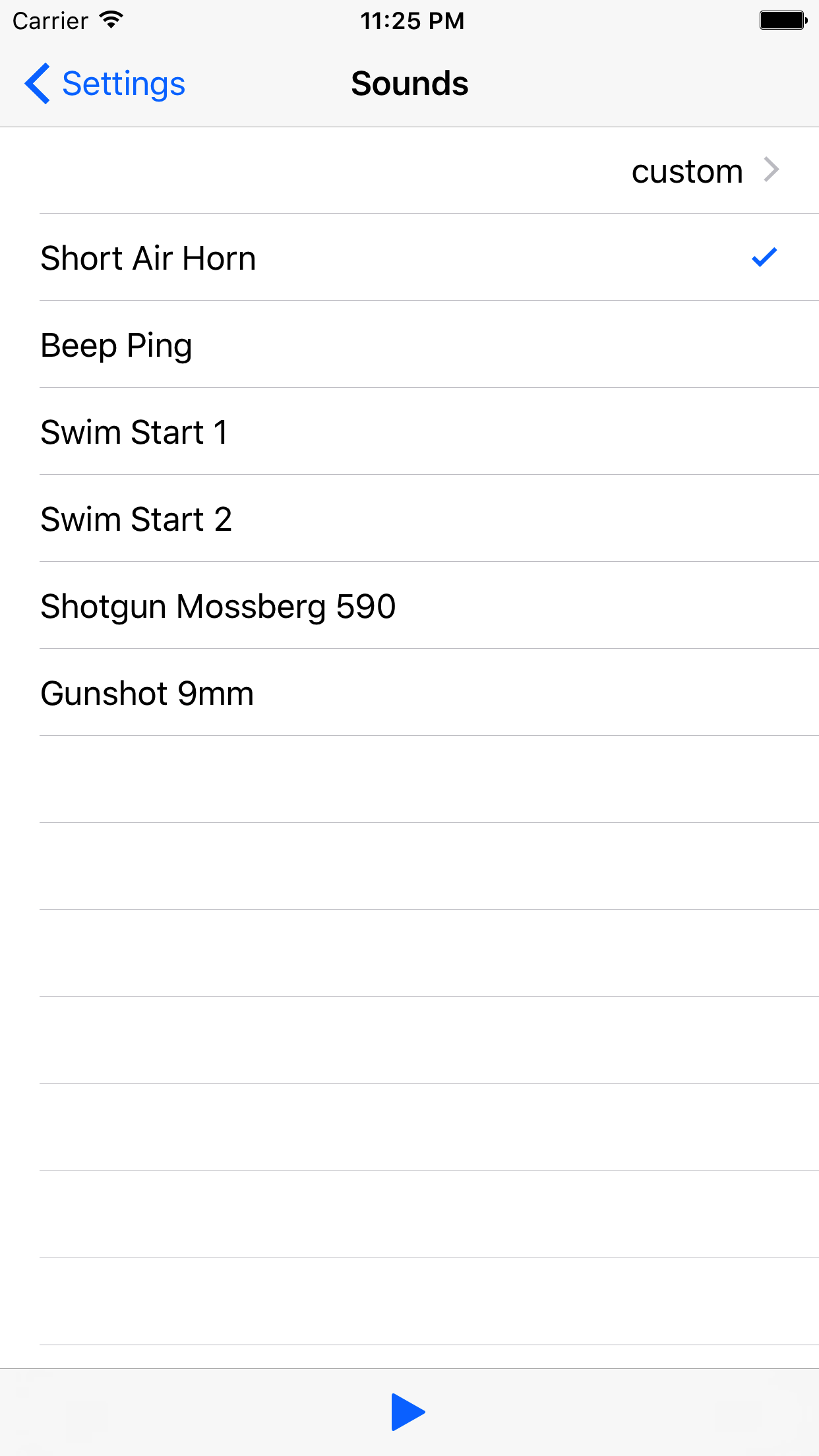 Swim Start App – Swimming Race Start Practice App.